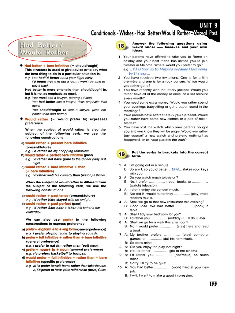 Grammarway Cond ifOnly-iWish | PDF