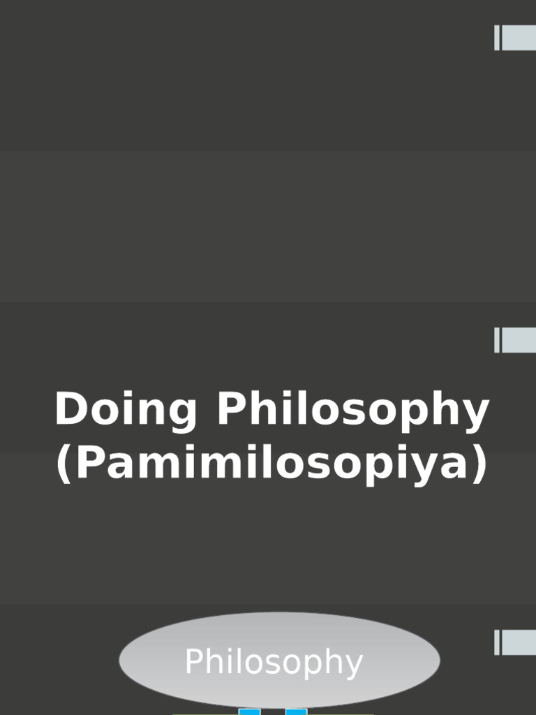 Doing Philosophy | PDF