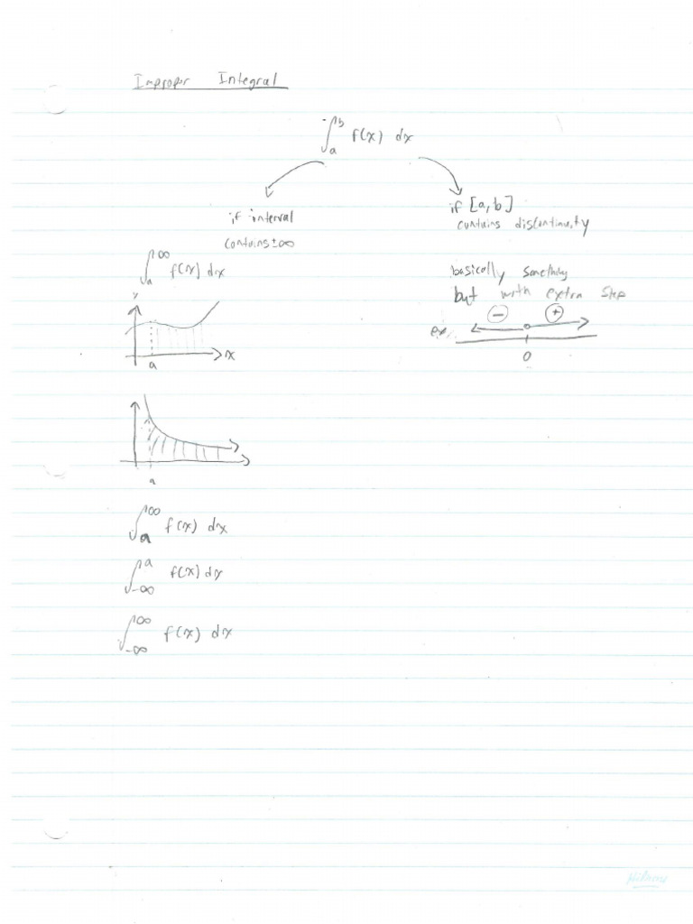 Improper Integral | PDF