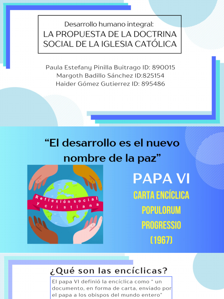Desarrollo Humano Integral | PDF