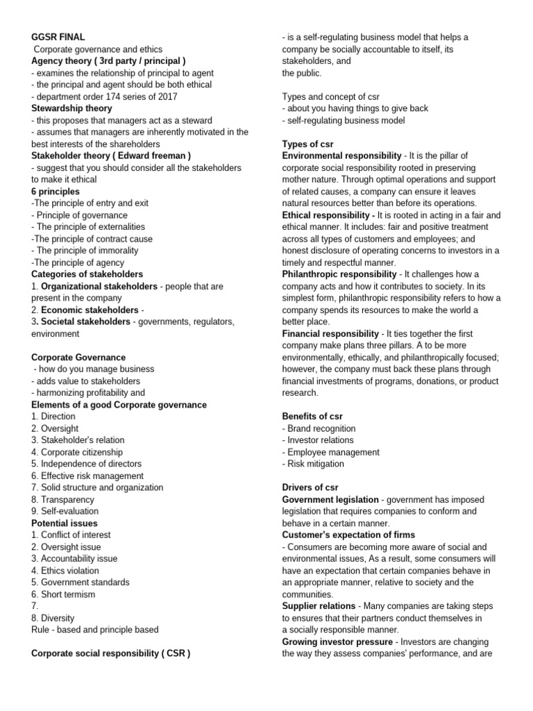 GGSR Reviewer | PDF