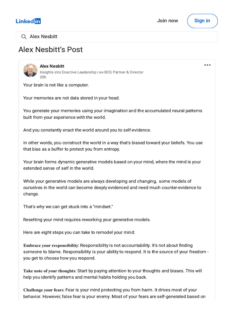 Alex Nesbitt On LinkedIn #Hackingluck #Enaction # - 1674139374648 | PDF ...
