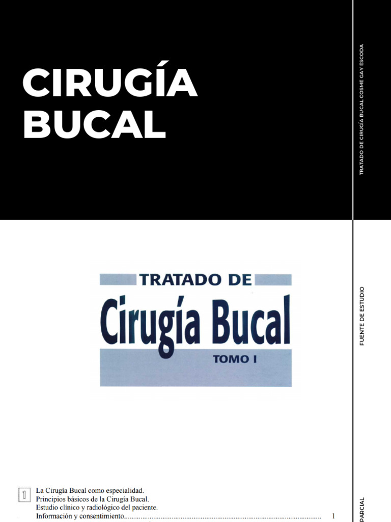 Cap 1 Cirugia Bucal Cosme Gay | PDF