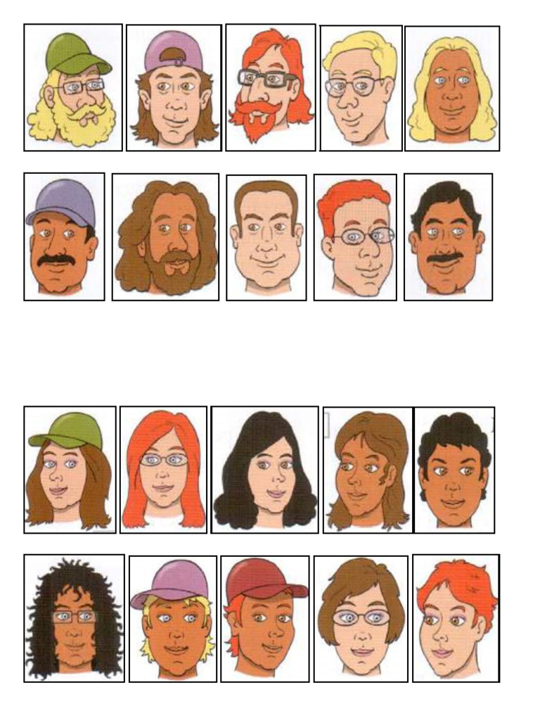 Guess who game | PDF