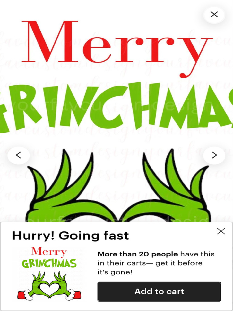 Merry Grinchmas PNG Grinchmas PNG Digital File GR | PDF