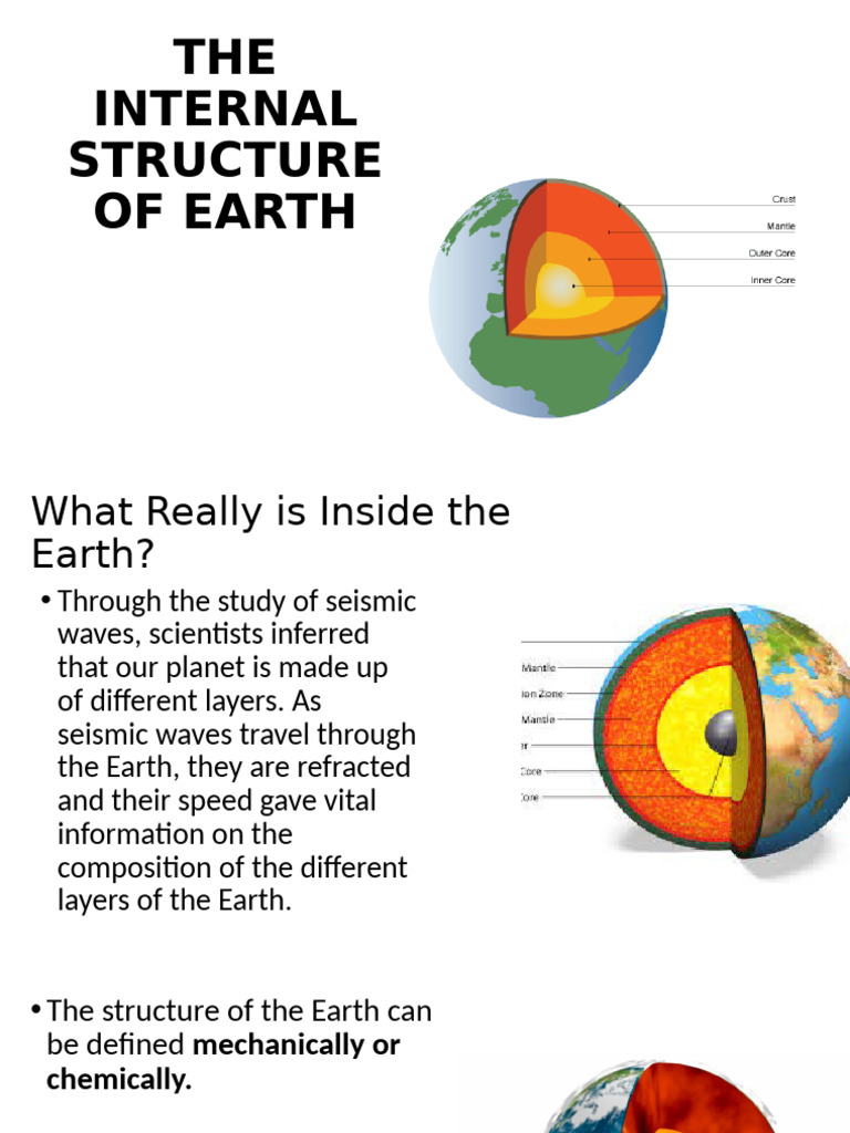 Lesson 4. The Internal Structure of Earth ReadMat | PDF