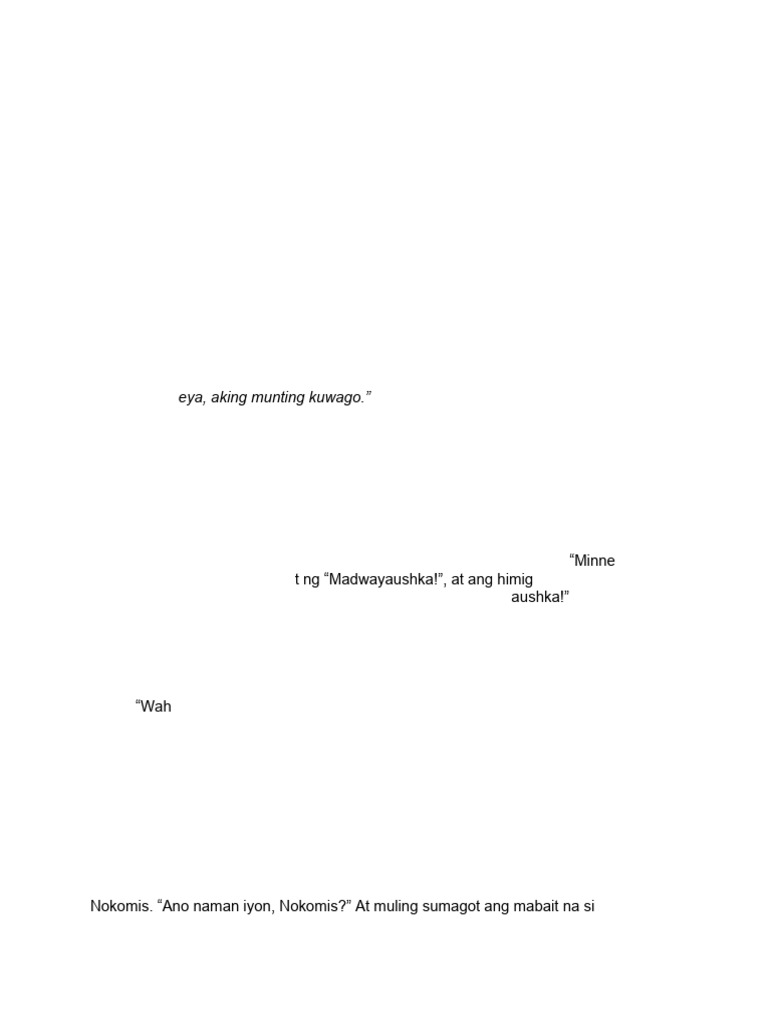 Ang Awit Ni Hiawatha | PDF