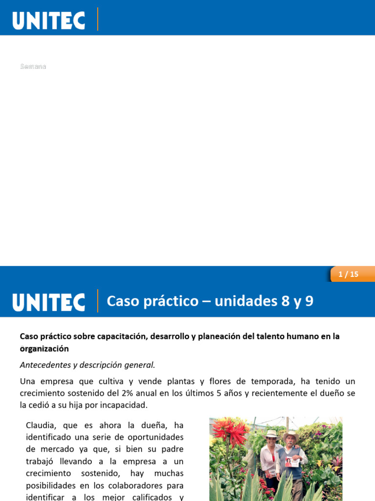 GDTH Caso de Estudio S5 - Ud 8 y 9 | PDF