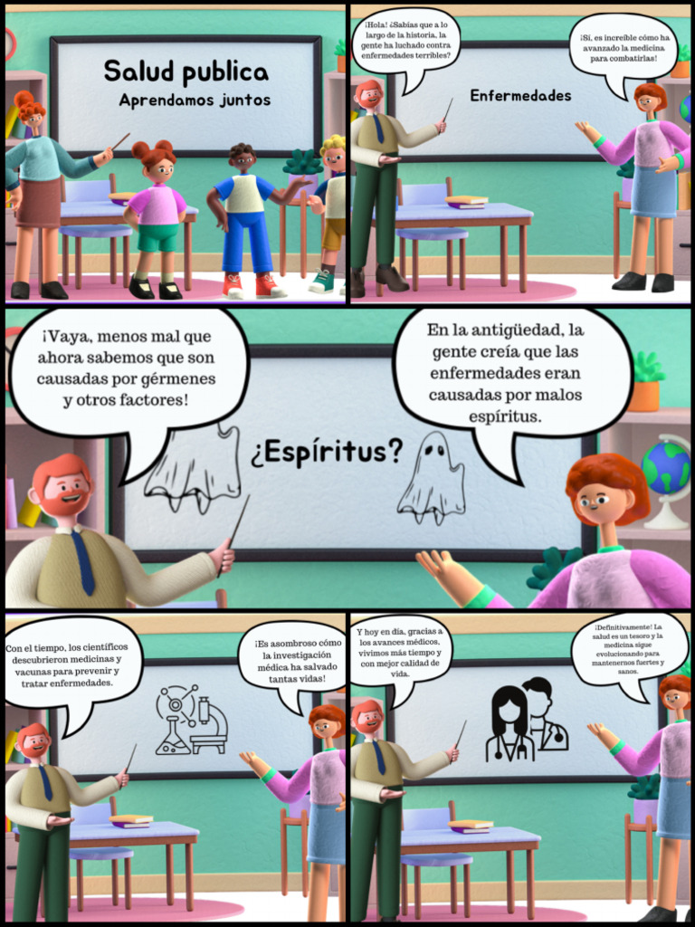 Cómic Salud Y Enfermedad Pdf