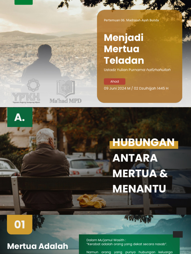 Pertemuan 06. Menjadi Mertua Teladan | PDF