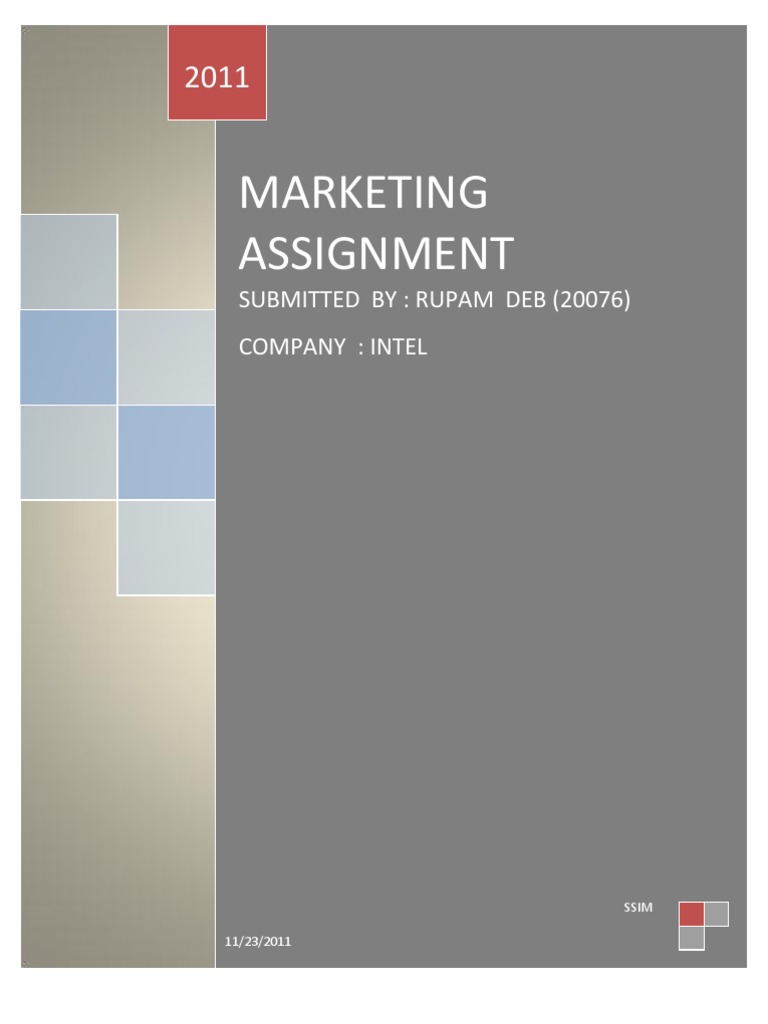 Intel's B2B Marketing Strategy Overview | PDF | Intel | Target Corporation