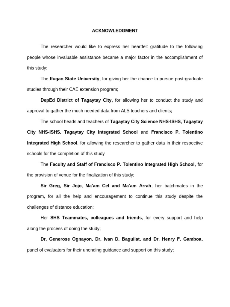 Acknowledgment + Dedication | PDF