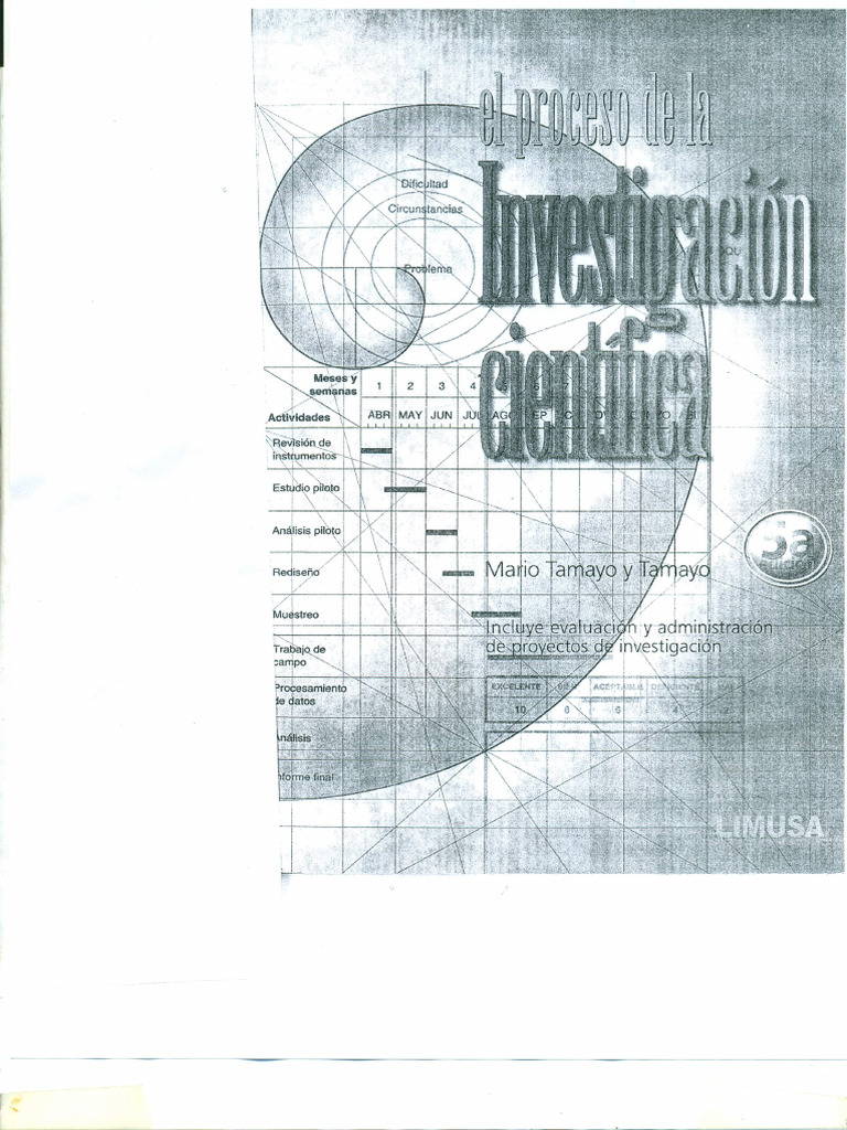 El Proceso de La Investigación Científica Mario Tamayo Tamayo | PDF
