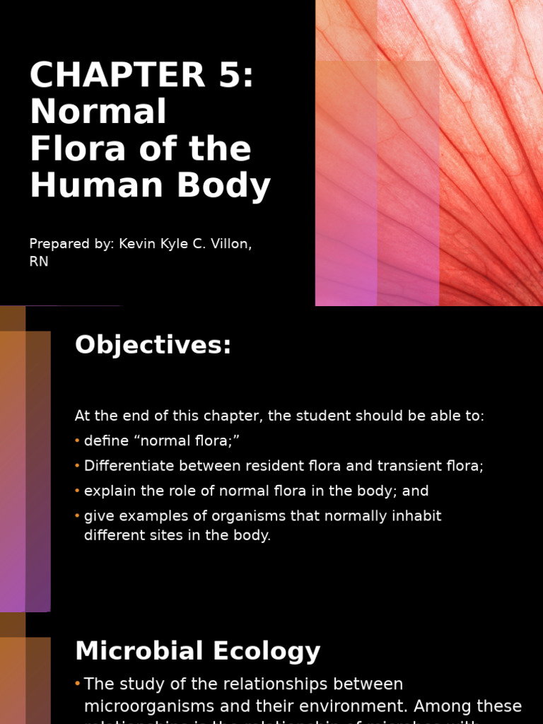 Chapter 5. Normal Flora of The Human Body | PDF