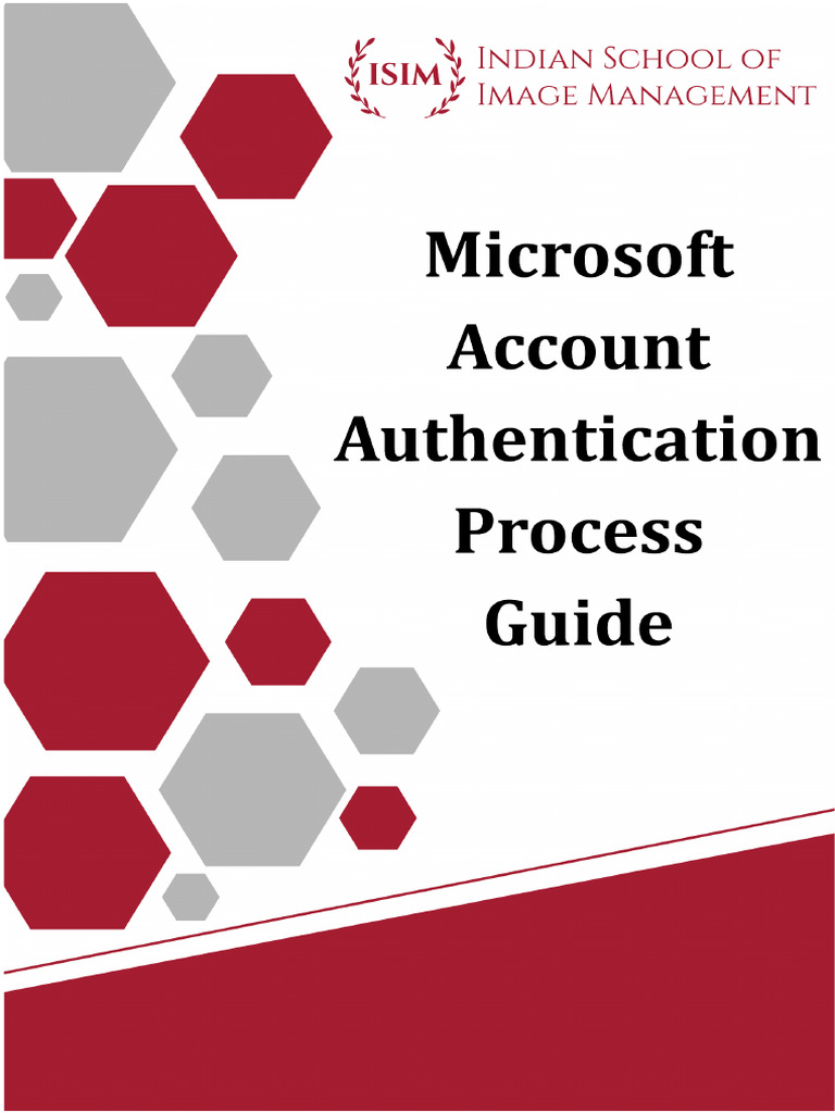 Guide For Microsoft Account | PDF