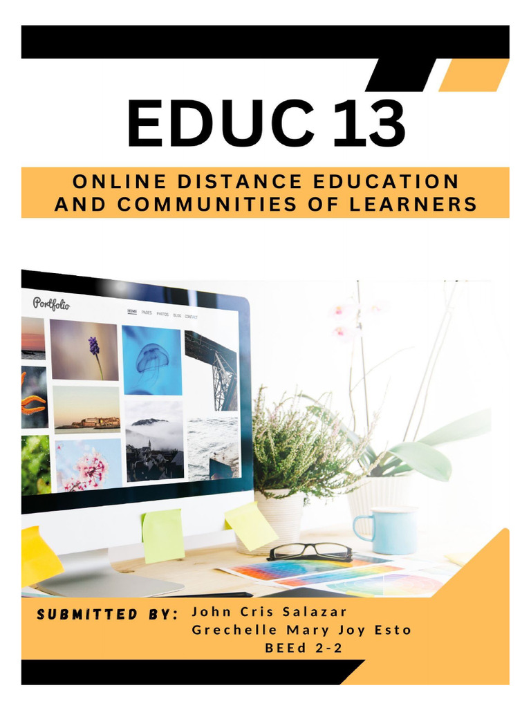 Online Distance Education 0 Communities of Learners | PDF