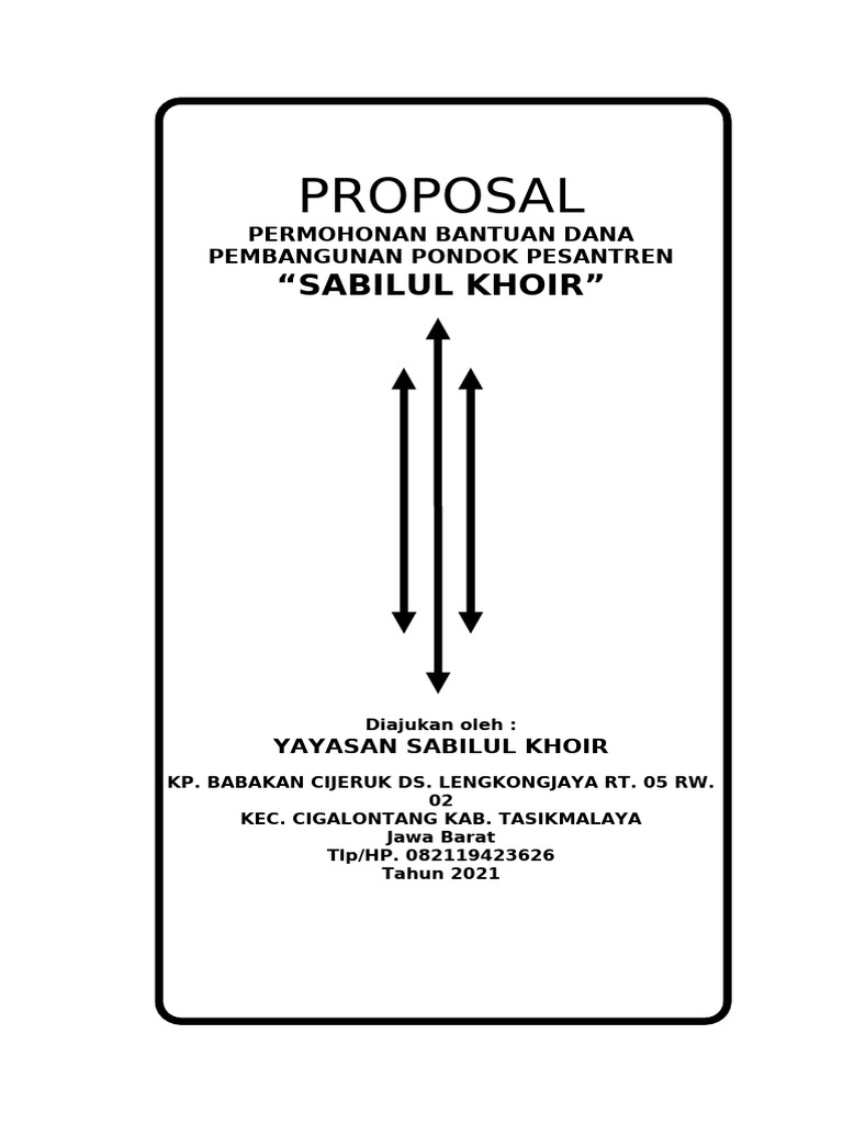 Proposal Pembangunan Asrama | PDF
