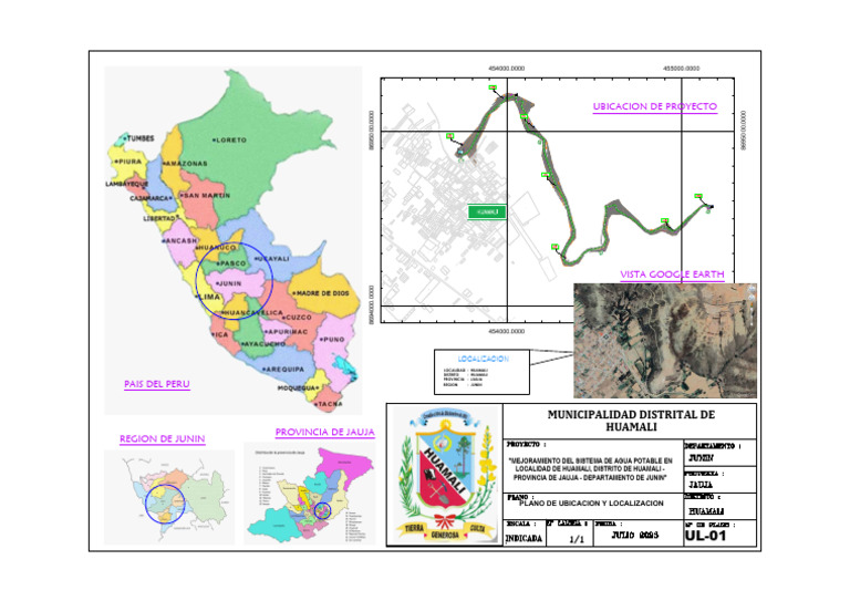 1 Plano de Ubicacion y Localizacion-A3 | PDF