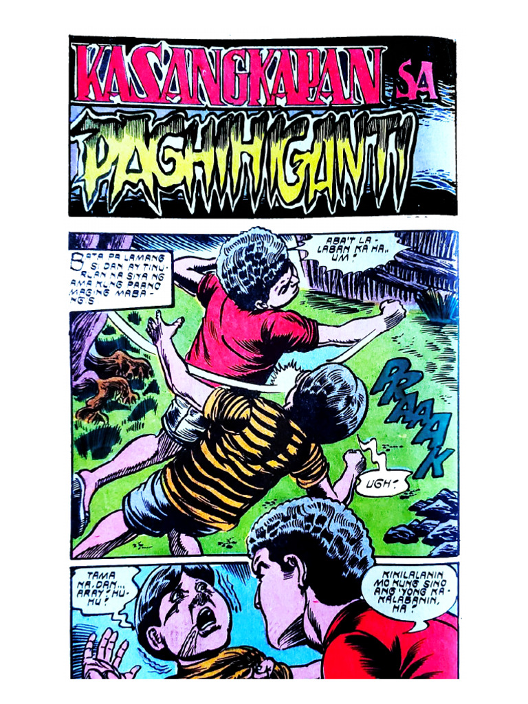 Horror Pilipino Komiks Strip | PDF