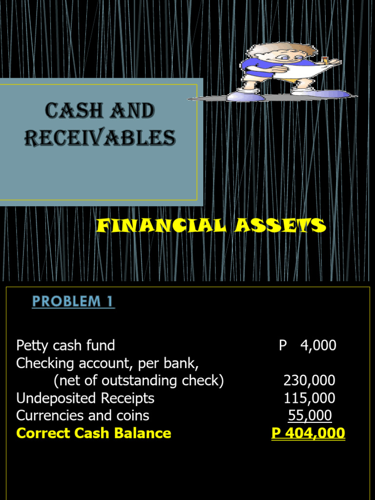 Cash And Receivables Pdf Bad Debt Discounting