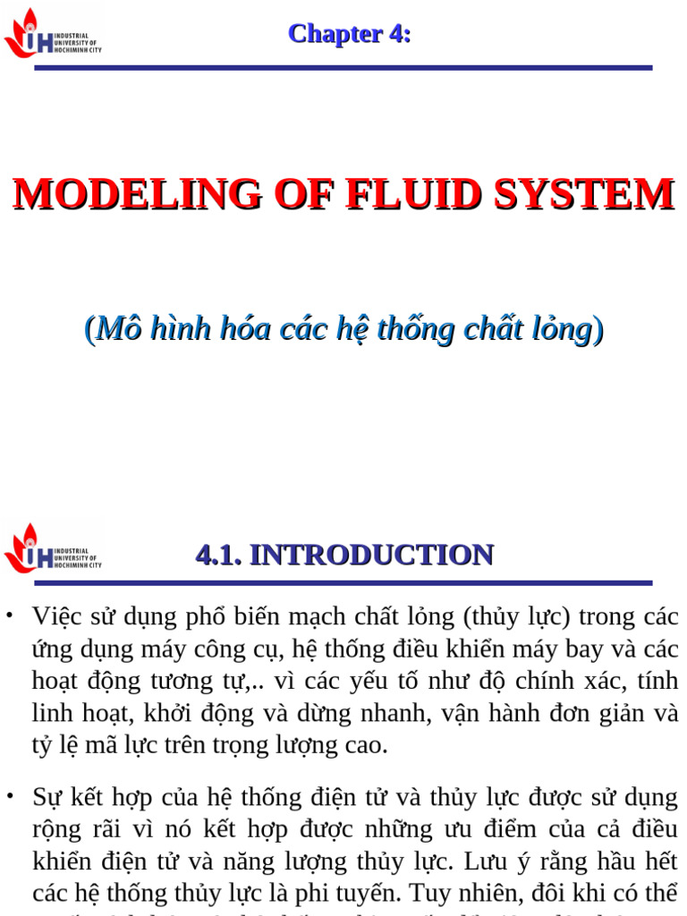 Chapter4 - Fluid Systrm | PDF