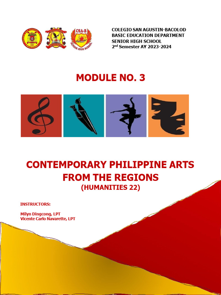 HUMA 22 Module 3 - Concept in Integrated Arts Production - 2023 2024 | PDF