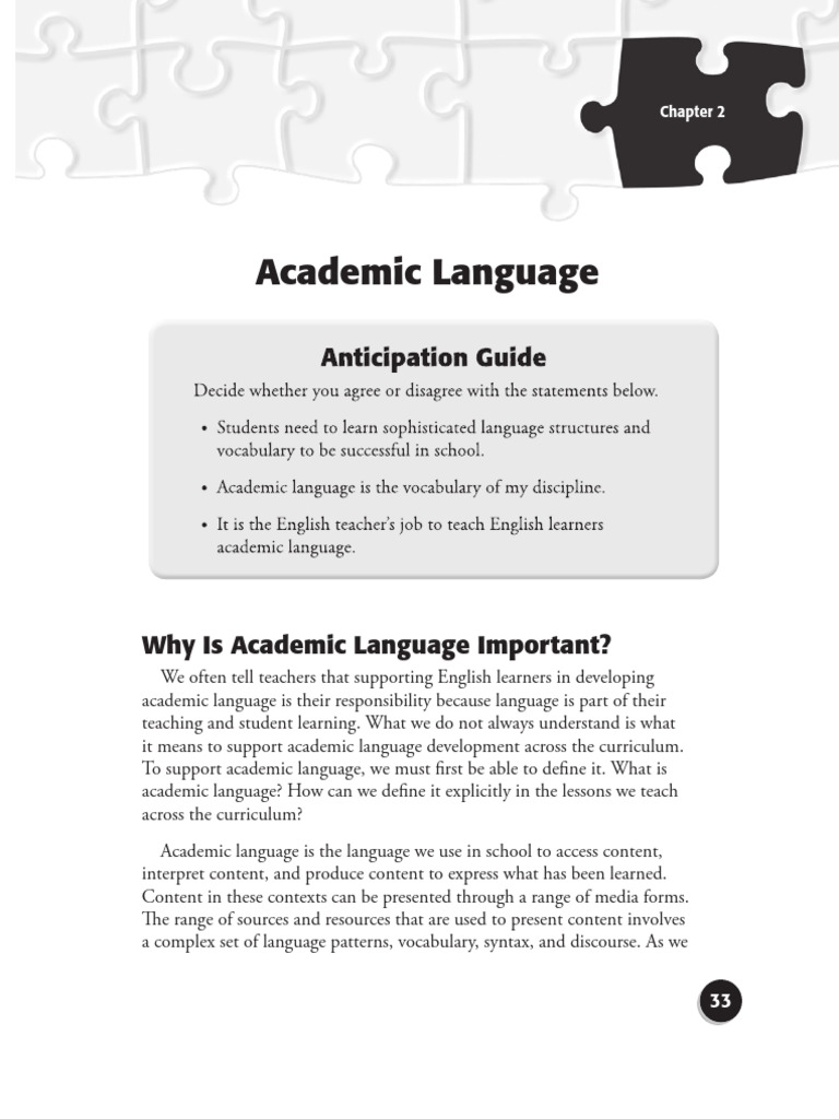 Mora-Flores - E 2018 Ch2 Academic Language - BOOK Integrated - English - Language - Development ...