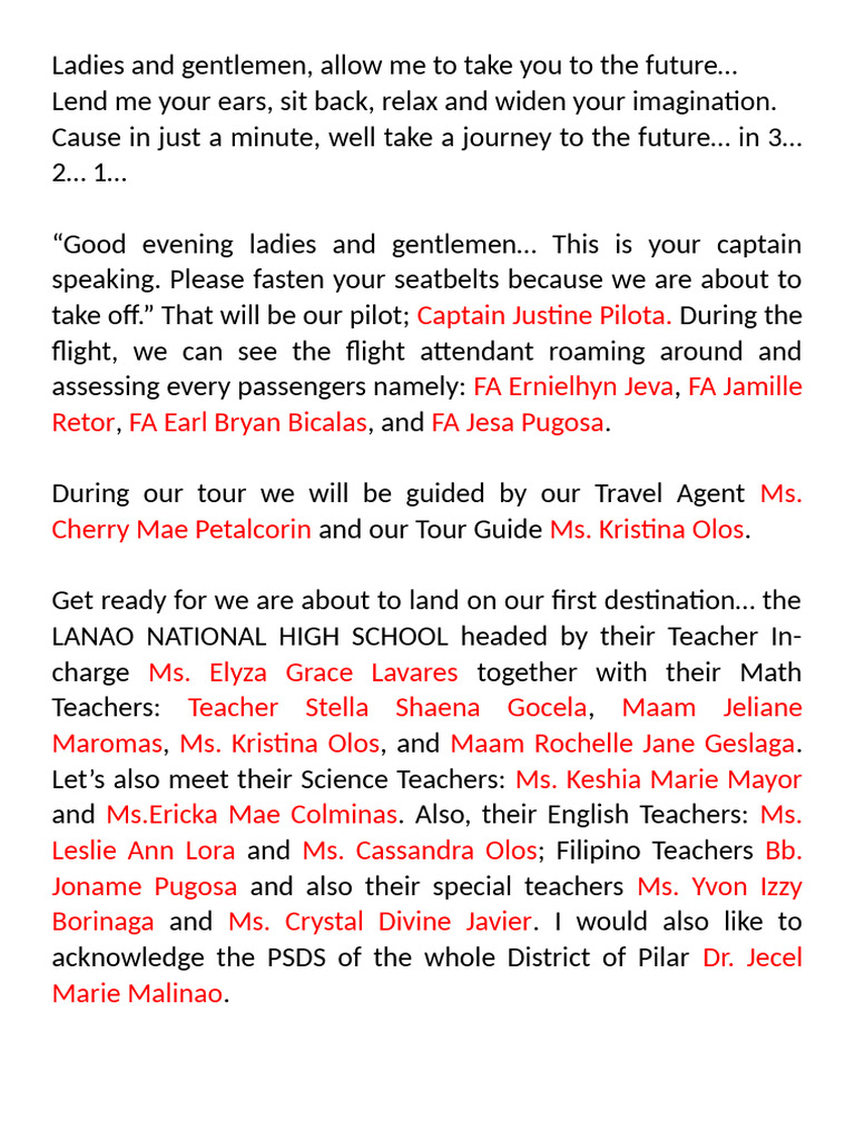 Class Prophecy | PDF