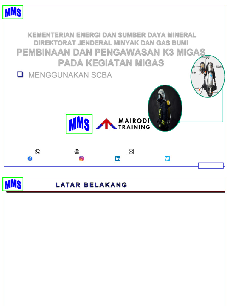 Penggunaan SCBA | PDF