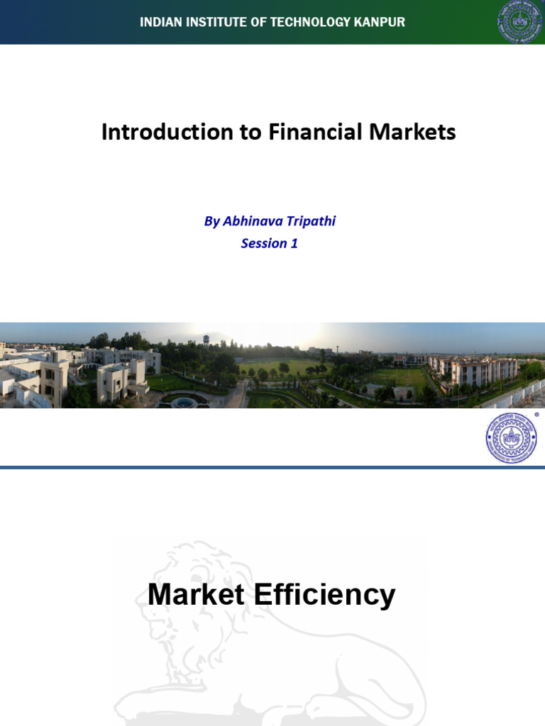 Lecture 1 - Slides - 1-2 | PDF