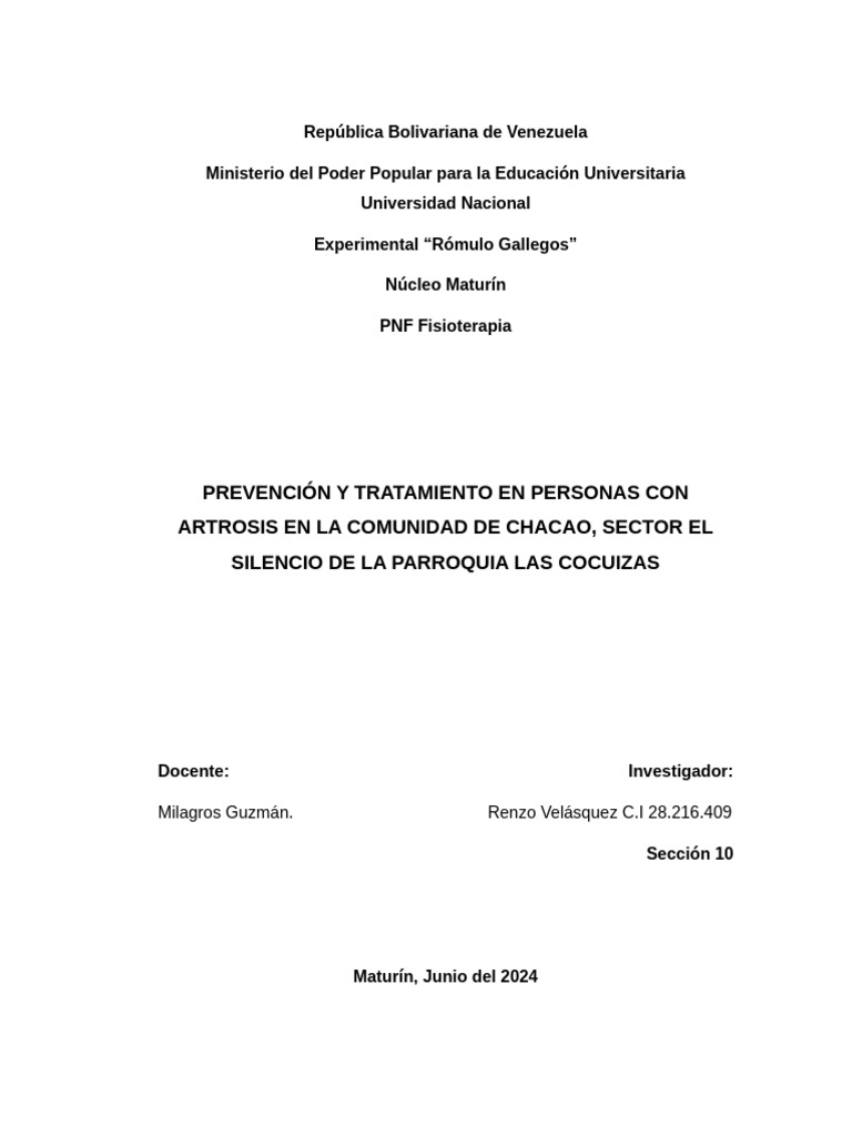 Fase Uno de Proyecto Con Margen Editado - 125358 | PDF
