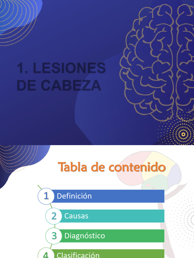 Lesiones de Cabeza y Fracturas de Craneo. | PDF | Cráneo | Medicina CLINICA