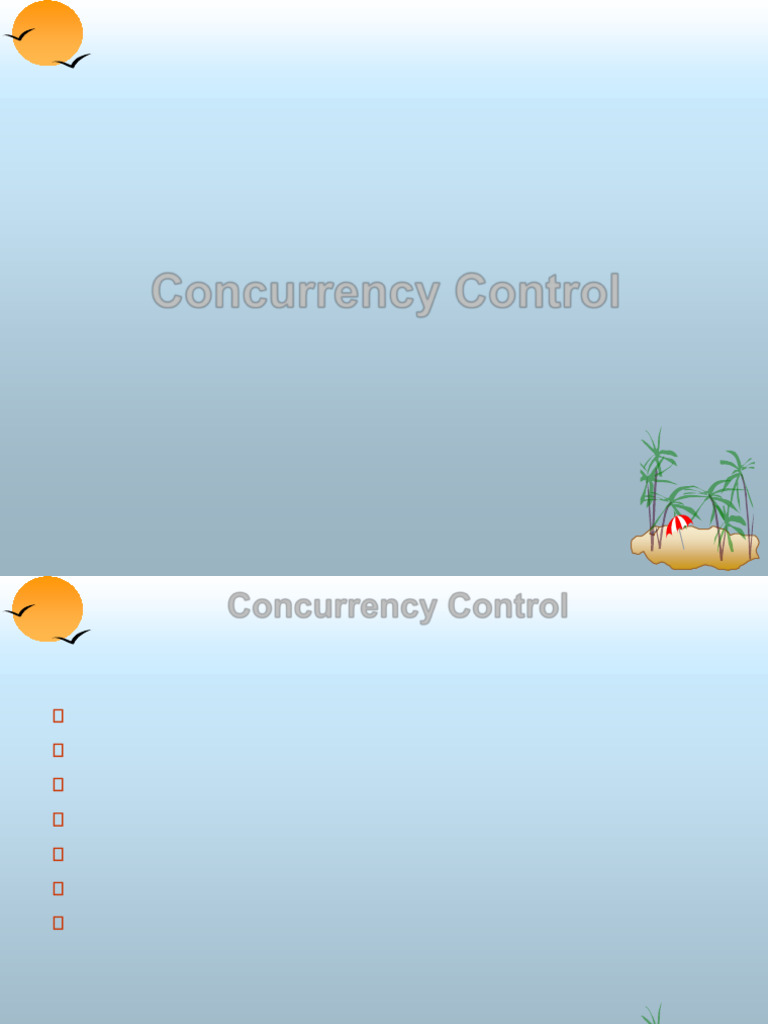 Concurrency Control | PDF