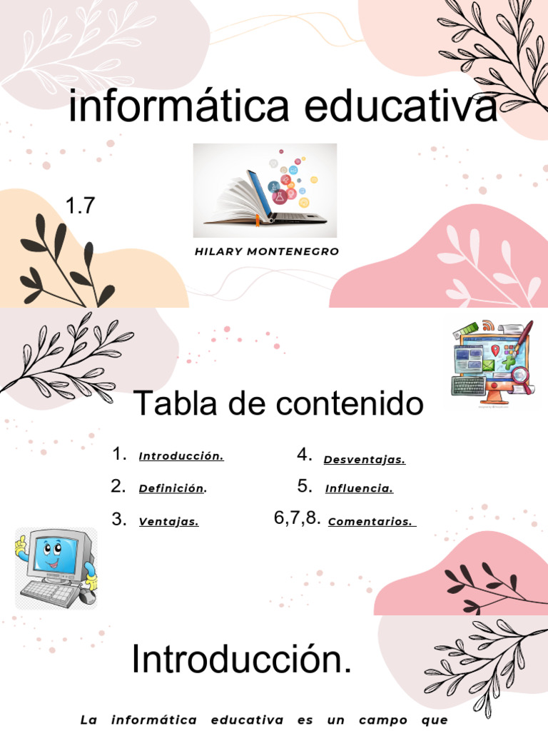 Examen Final de Informatica | PDF | Enseñando | Crecimiento personal y profesional