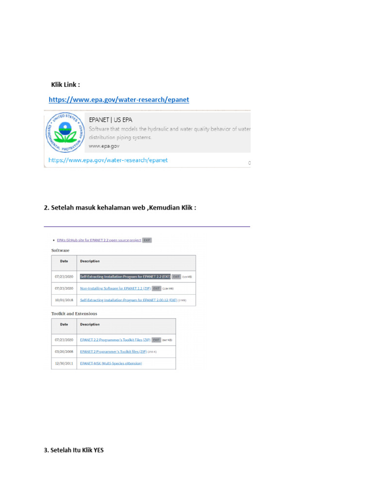 Tutorial Install Epanet | PDF