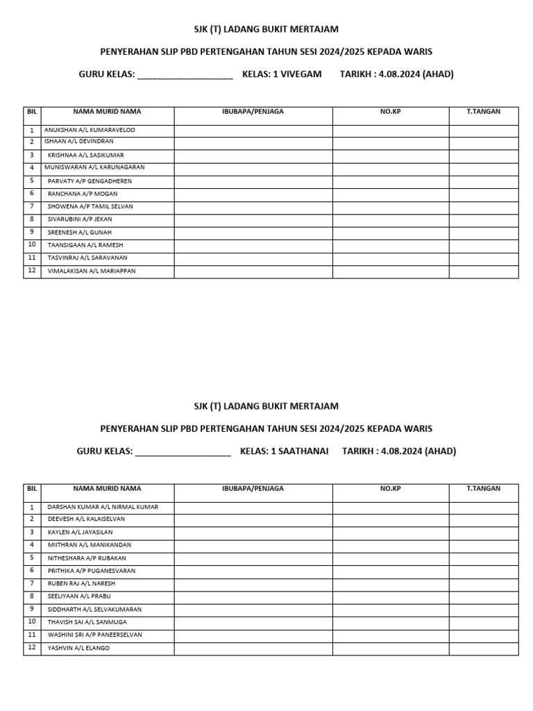 BORANG PBD KPD WARIS | PDF