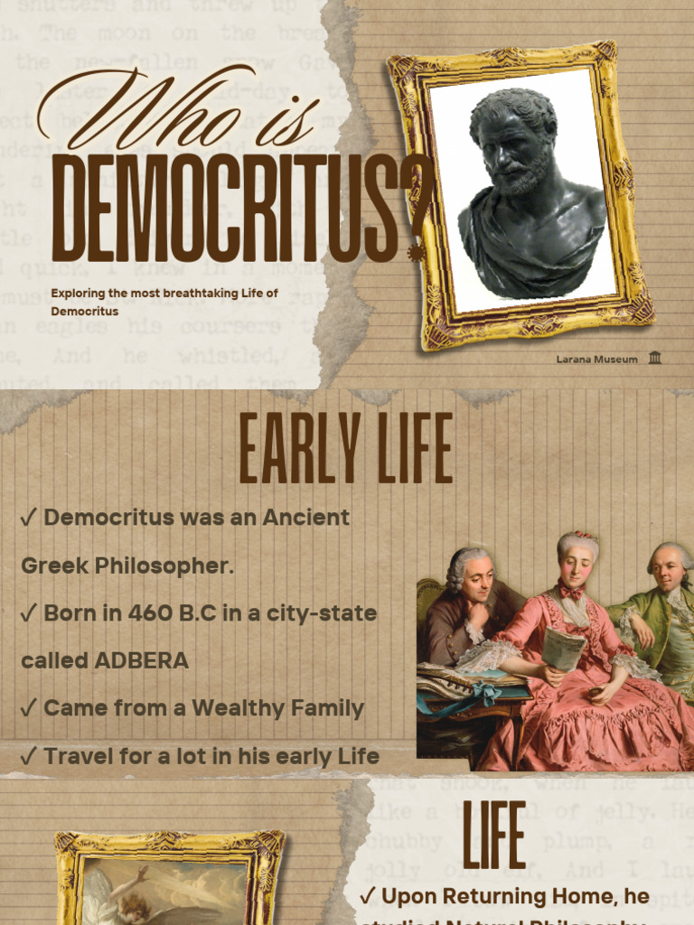 Democritus - 20240807 - 185251 - 0000 | PDF