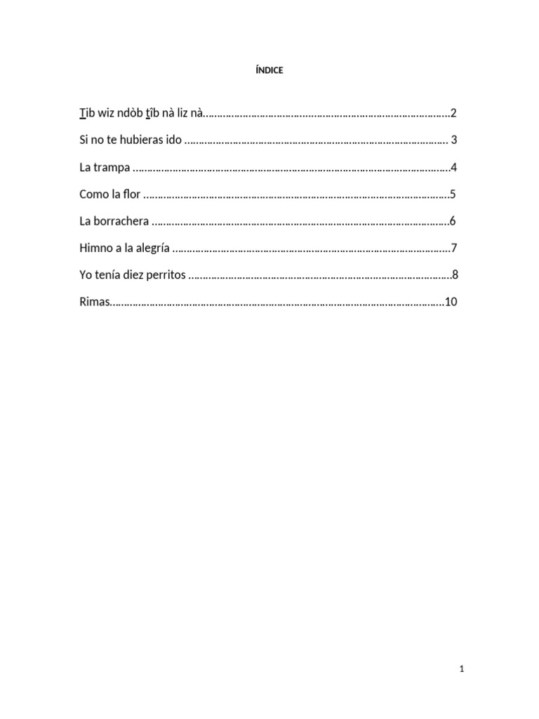 Cuentos, Cantos, Canciones y Rimas | PDF