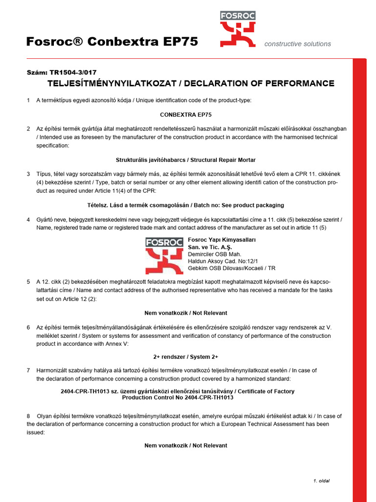 Dop Conbextra Ep75 Hun | PDF