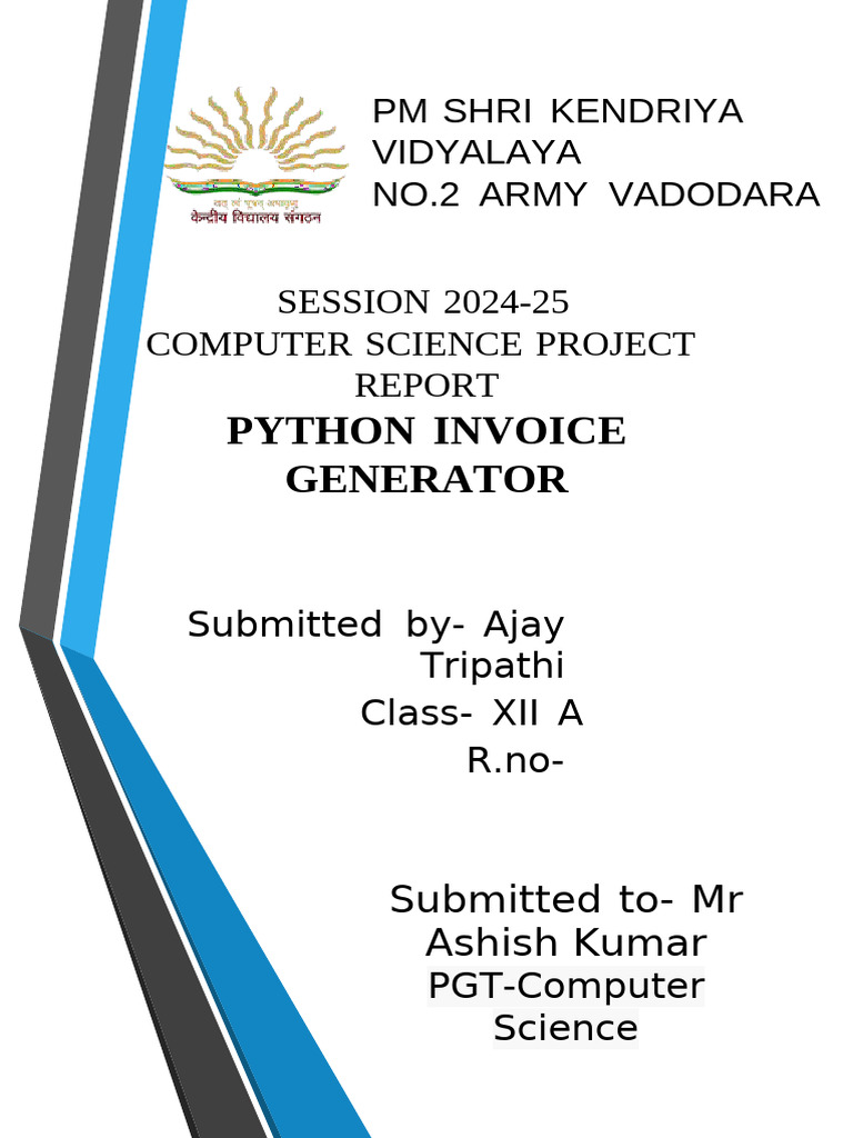 Ajay Tripathi and Abhinay Chauhan | PDF