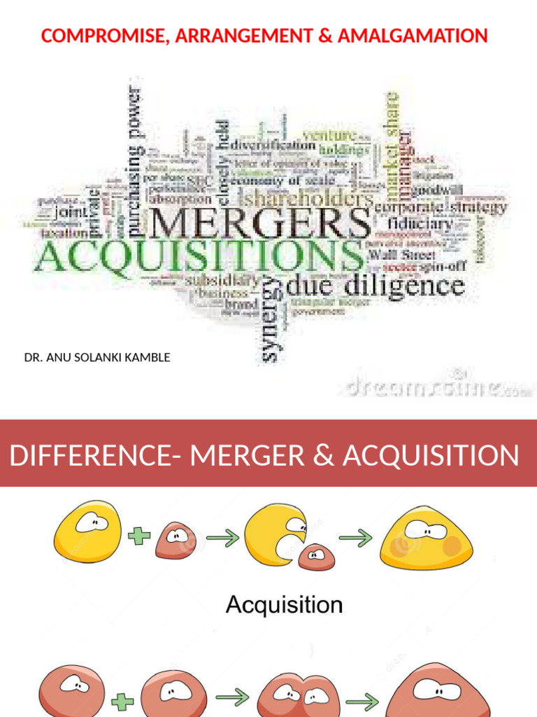 Compromise, Arrangement & Amalgamation | PDF