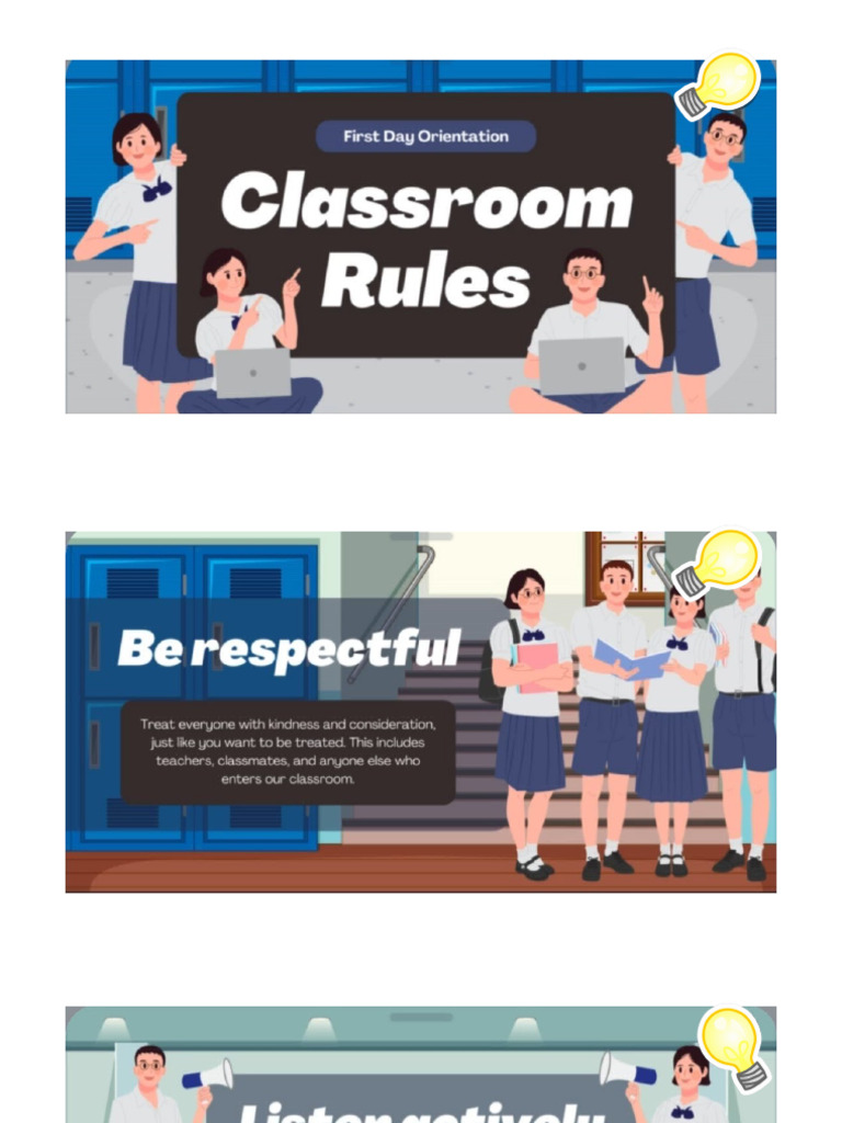 Classroom Rules | PDF