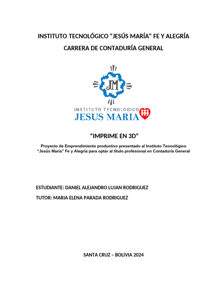 Daniel Lujan - Emprendimiento | PDF