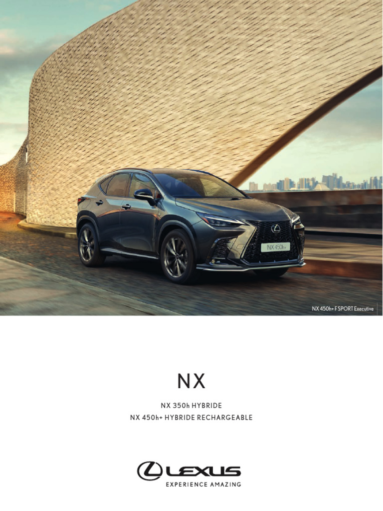 Brochure Lexus NX MY24 Septembre 2023 | PDF