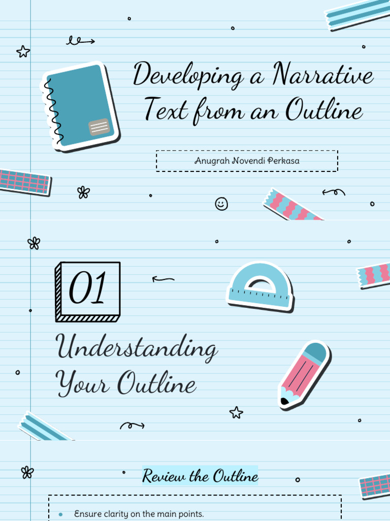 Developing A Narrative Text From An Outline | PDF