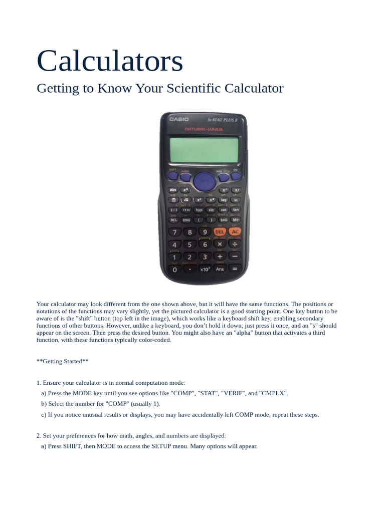 The Calcu and Algo | PDF