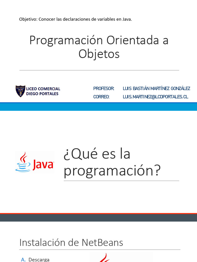 Clase - 2 - Que Es Java y Variables | PDF
