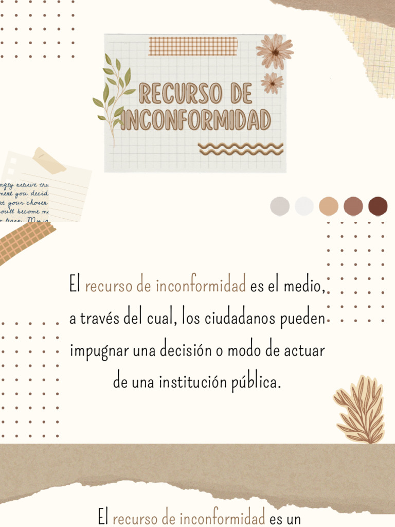 Recurso de Inconformidad | PDF