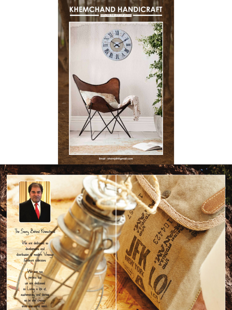 Khemchand Handicraft Brochure | PDF