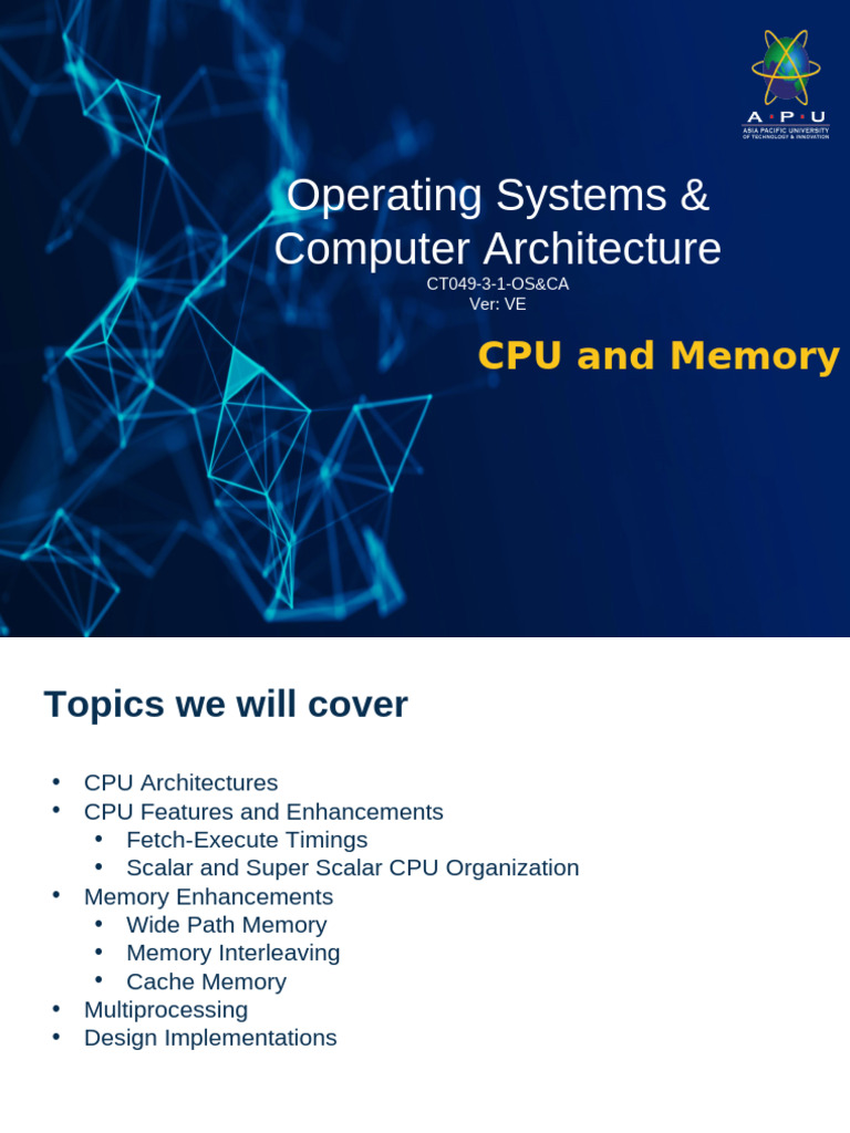 06 - CPU and Memory | PDF